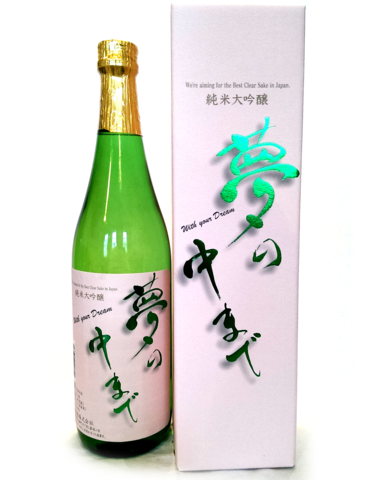 千徳 純米大吟醸 夢の中まで：河野俊郎酒店